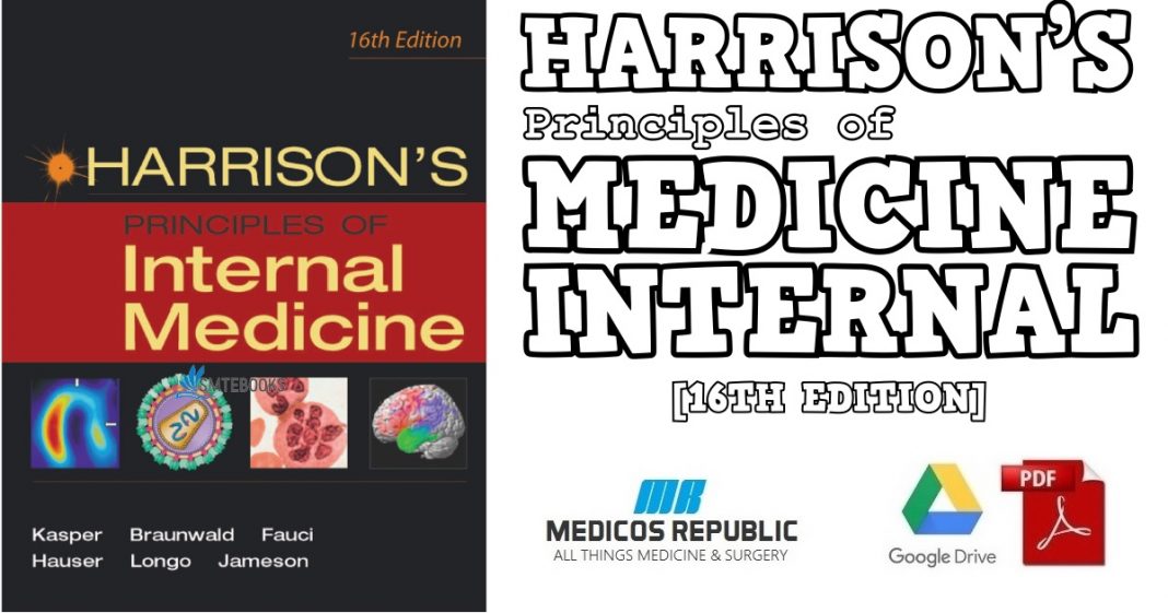 Harrison's Principles of Internal Medicine 16th Edition PDF Free Download