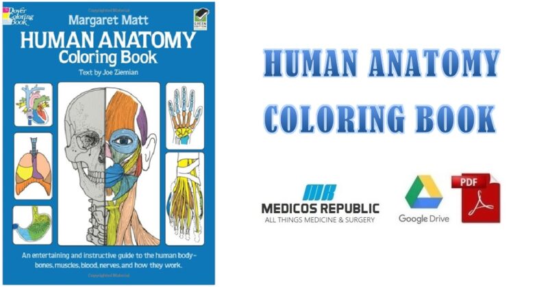 Human Anatomy Coloring Book PDF Free Download [Direct Link]