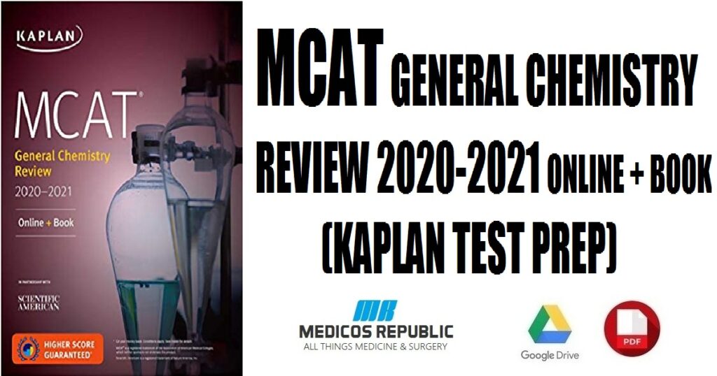 Kaplan MCAT General Chemistry Review 2020-2021 PDF Free Download